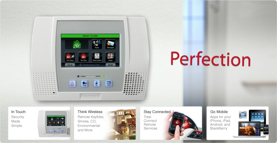 Free Security Systems Installation Wireless Home Honeywell LYNX Touch ...